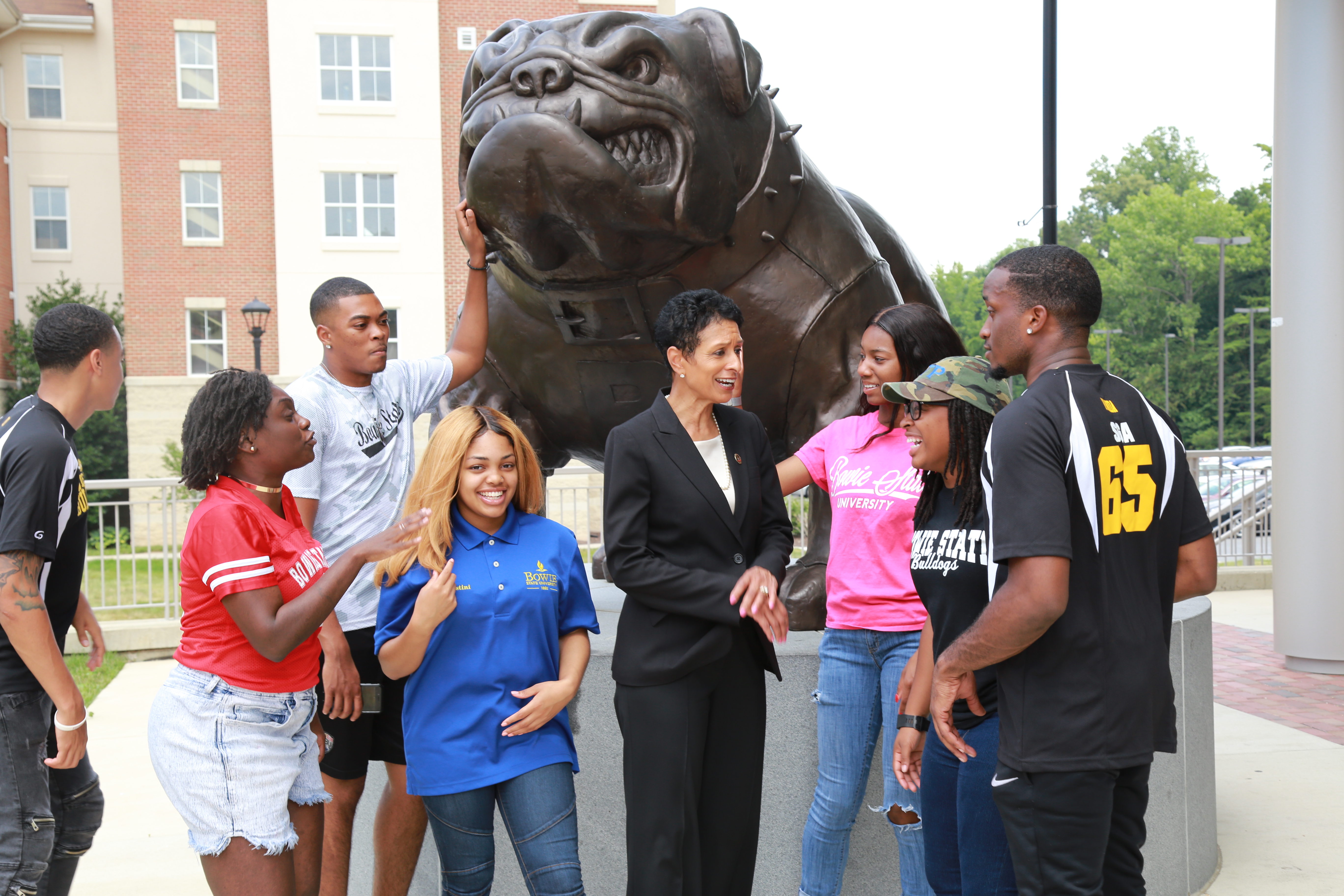 President Breaux Gets to Know the Bulldog Nation | Bowie State