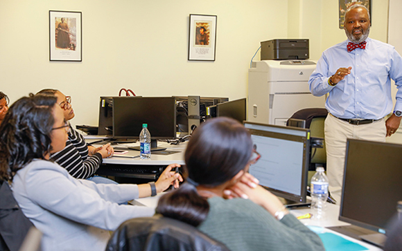 Former County Executive Rushern Baker III Teaches Politics Seminar at ...